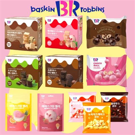 Jual Baskin Robin Chocolate Wafer Gummy Kitkat Pocky Korea Shopee Indonesia
