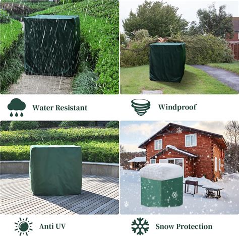 Buy Barlic Green Ibc Tote Covers For Garden 1000l 275 Gallon Water Tank