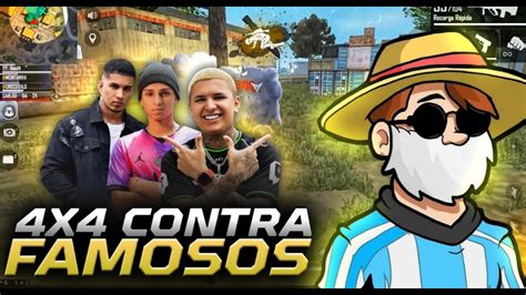 FREE FIRE AO VIVO JOGANDO 4X4 APOSTADO YouTube