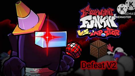 Fnf Defeat V2 Note Block Cover Vs Impostor V4 Youtube
