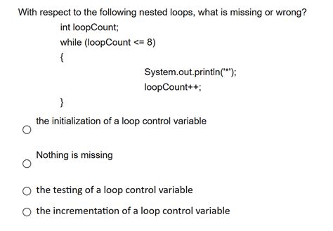 Solved With Respect To The Following Nested Loops What Is