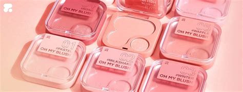 บลัชออนไร้ฝุ่น 2p Original Oh My Blush 43g 11 Contour Shopee Thailand