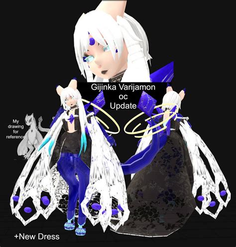 Mmd Updated Varijamon Gijinka Oc W Drawing By St4f1r3 On Deviantart