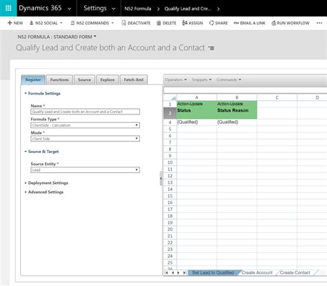 XRM Formula 229 Qualify Lead And Create Both An Account And A Contact North52 Support