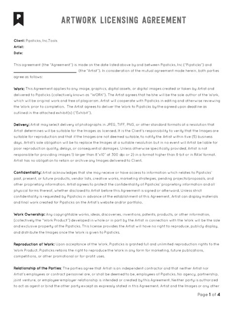 Fillable Online Sample Licensing Agreement Fax Email Print Pdffiller