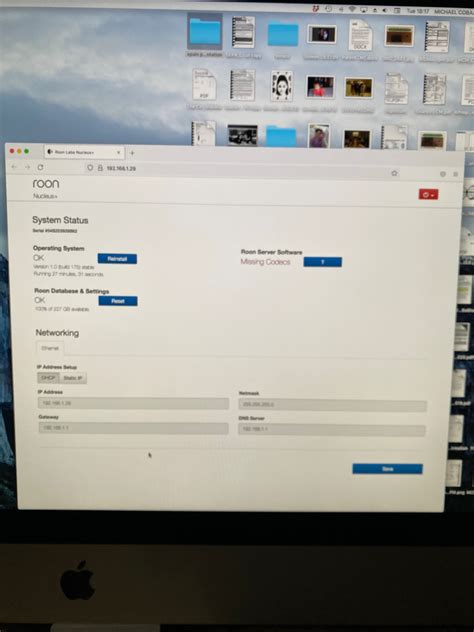 Configure Roon Os Device On Network Nucleus Support Roon Labs Community