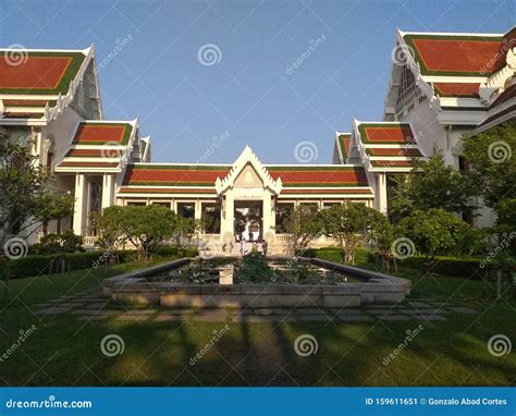 Library Of Chulalongkorn University Aerial View Editorial Photo