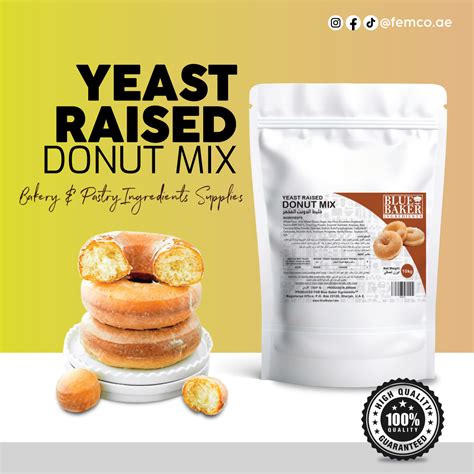 Yeast Raised Donut Mix 10kg Falcons Eye Marketing L L C