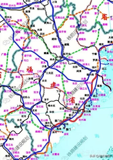 福建邵武高铁规划图昌厦高铁规划最终确定福建省高铁规划图大山谷图库
