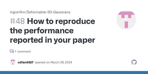How To Reproduce The Performance Reported In Your Paper · Issue 48
