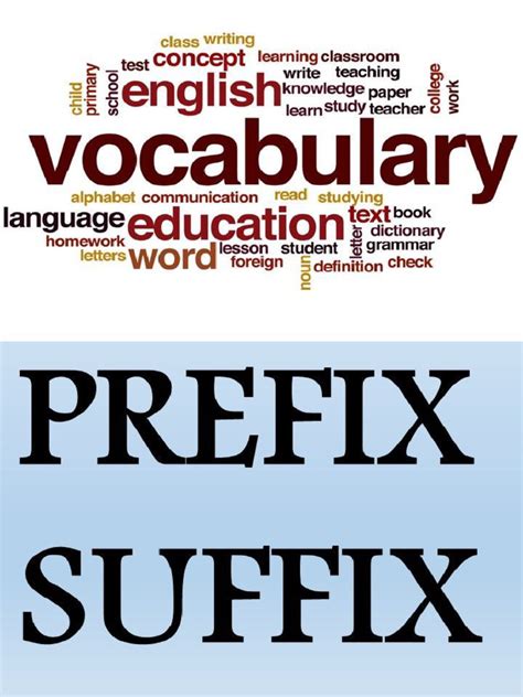 Prefix Suffix Pdf