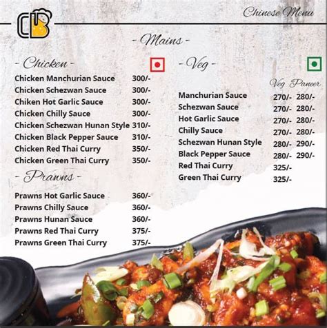 Menu Of Chala Basuya Bar Dadar West Mumbai November 2023