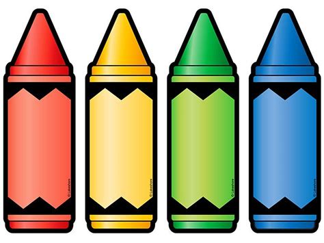 Crayon Accents Classroom Decorations Crayon Color Crayons