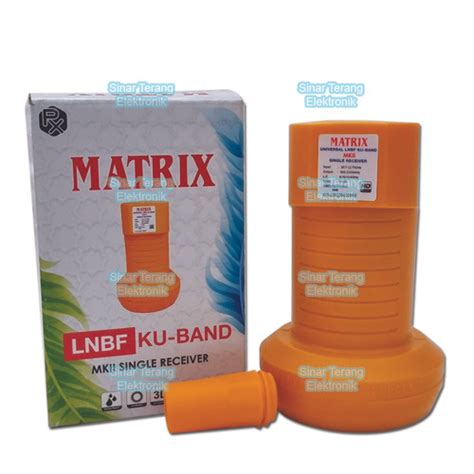 Jual Lnbf Ku Band Matrix Lnbf Kota Surabaya Sinar Terang Parabola