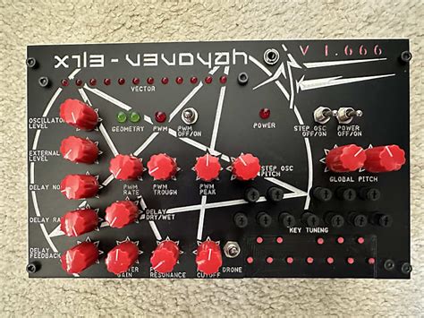 X1l3 Vevoyah Black Power Electronics Harsh Noise Synth Reverb