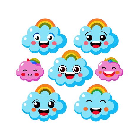 Premium Vector Cloud And Cloud Storage Icon Set Vector