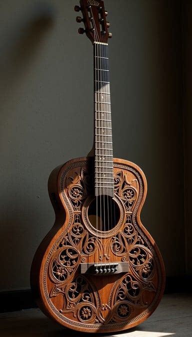 Free Ornate Gothic Guitar Image Gothic Guitar Carved Download At
