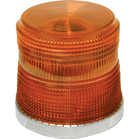 Sws Warning Lights Inc Amber Low Profile Fleet Led Beacon Permanent