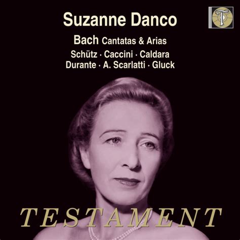 Suzanne Danco Testament