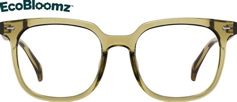 Green Square Glasses 2047524 Zenni Optical