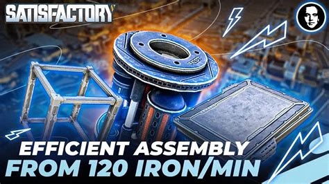 Satisfactory Update 6 Efficient Assembly Tutorial Rotors Reinforced