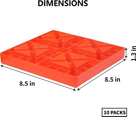 Buy Homeon Wheels Camper Leveling Blocks Heavy Duty Rv Leveling Blocks And Interlocking Design