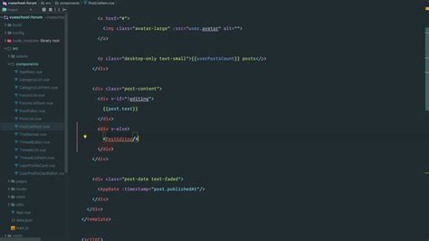 Editing Posts - A Vue.js Lesson From our Vue.js Course: The Vue.js...