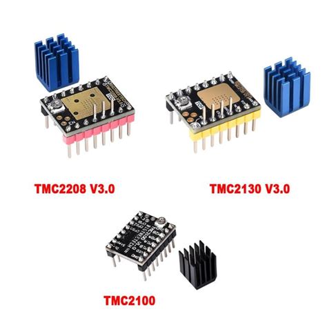 Bigtreetech Tmc2208 Tmc2130 Tmc2100 Stepper Motor Driver Stepstick Mute For Mks Btt Skr V1 4 V1