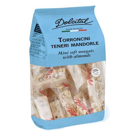 Torroncini Mit Mandeln Soft Torroncini Teneri Mini Mandorle 130g