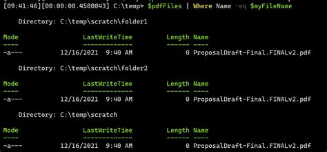 Powershell Check If A File Exists In Multiple Directories Stack