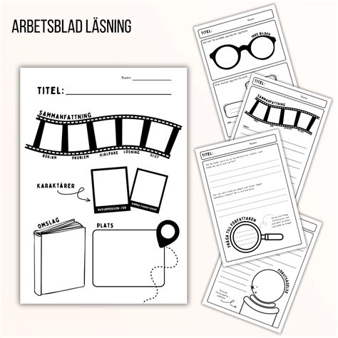 Arbetsblad Läsning Teach Academy