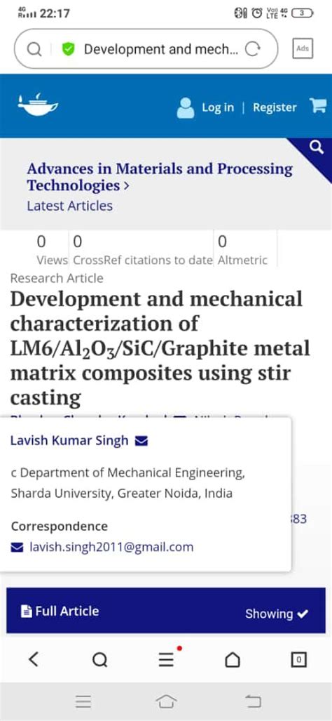 Dr Lavish Kumar Singh Phd Iit Kharagpur On Linkedin Paper 7 In