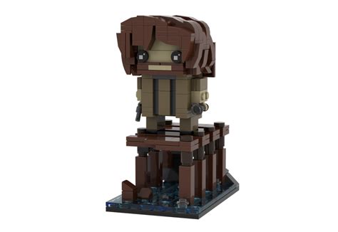 Lego Moc Alan Wake Brickhead By Bucktopus Rebrickable Build With Lego