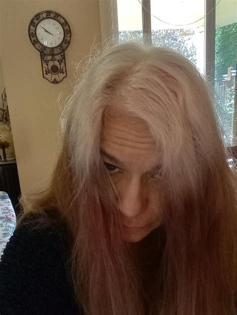 Gray Hair Turned Pink Overnight Rfemalehairadvice