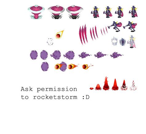 Dark Phantom Sprite Sheet By Rocketstorm On Deviantart