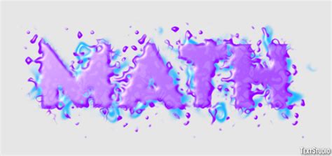 Math Text Effect And Logo Design Word