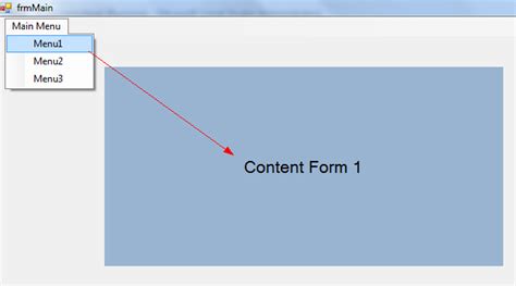 Windows Form การใช้ User Control กับ Menustrip สร้างฟร์อมแบบแบบง่ายๆ