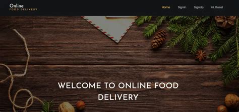Online Food Delivery Project In Java With Source Code And Project Report Codebun