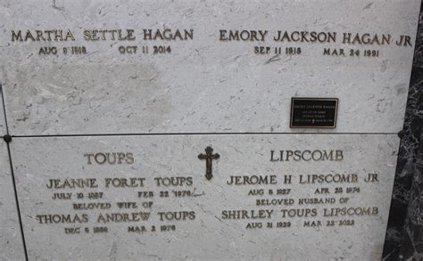 Jerome H Lipscomb Jr 1927 1974 Find A Grave Memorial