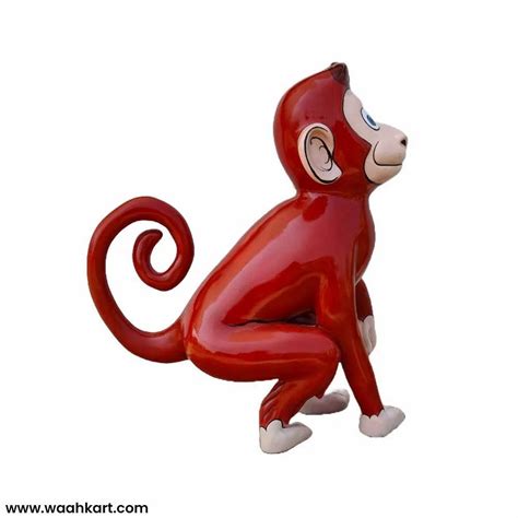 Fiberglass Monkey At Rs 10988 Fiberglass Statue In Bhilai Id