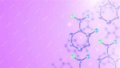 Premium Vector Salicylic Acid Molecular Structure And Purple
