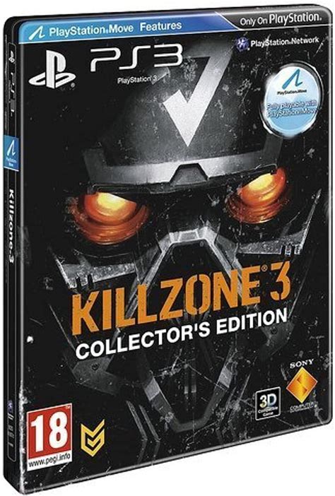 Killzone 3 Collector's Edition Game (PS3) Special Box : Buy Online at ...