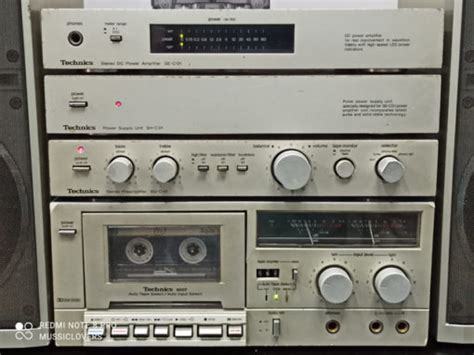 Buy Vintage TECHNICS JAPAN MIDI RACK SYSTEM WITH PRE POWER STEREO AMPLIFIER Sale Pune India