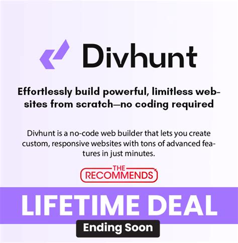 Divhunt Review Pros And Cons Lifetime Deal 59