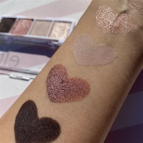 Rose Water Bite Size Eyeshadow Palette By Elf Cosmetics Swatchitforme