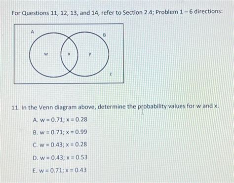 Solved For Questions 11 12 13 And 14 Refer To Section