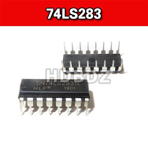 2 8pcs 74ls283 Sn74ls283n Dip 16 4bit Two Progress Full Plus Logic Chip Ic Shopee Philippines