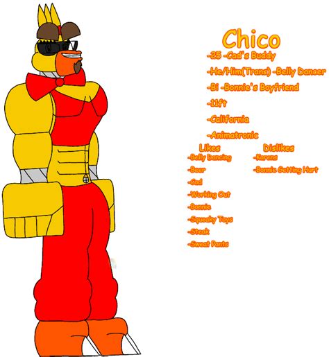 Chico Ref Sheet By Werefuntimefoxy On Deviantart