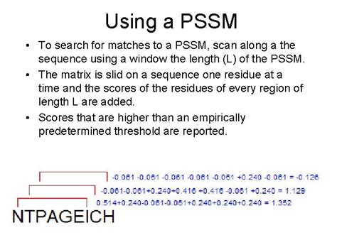 Scoring Matrices Scoring Matrices Pssms And Hmms Reading