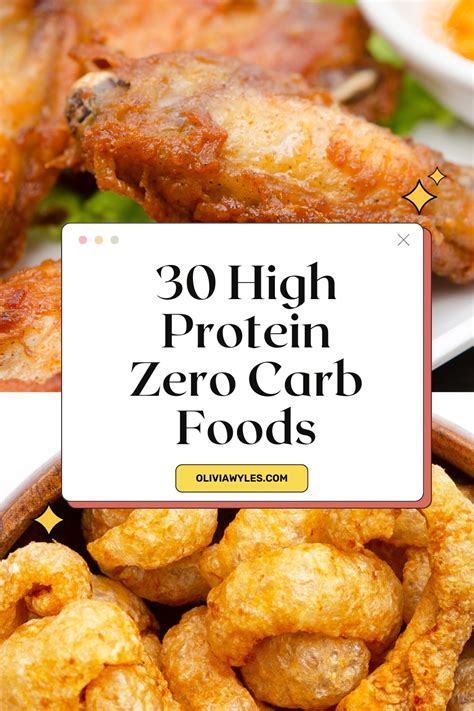 30 High Protein Zero Carb Foods Brands And Preparation Tips